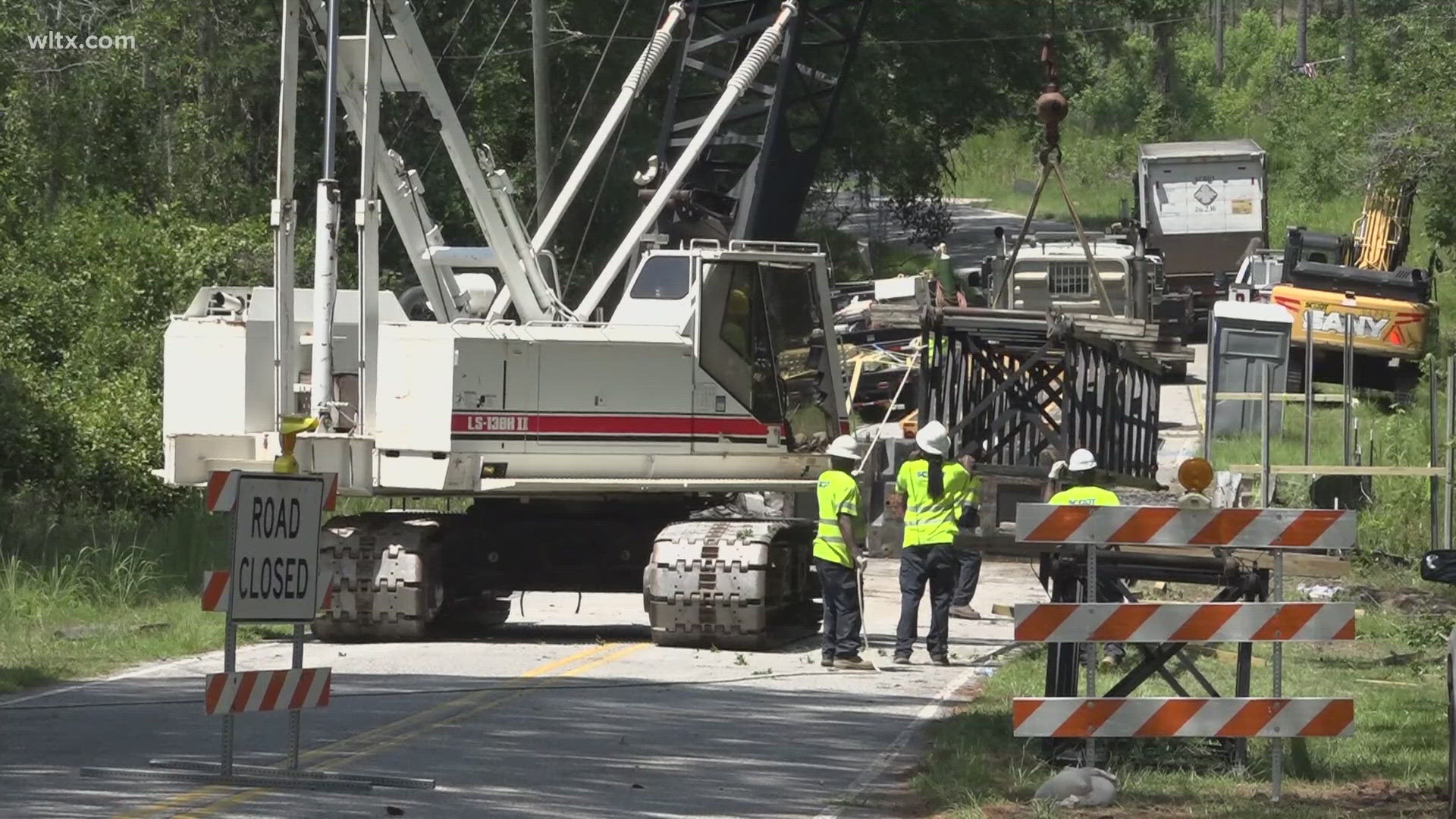 Repair work on Pine Tree Creek bridge spurs detours in in Kershaw ...
