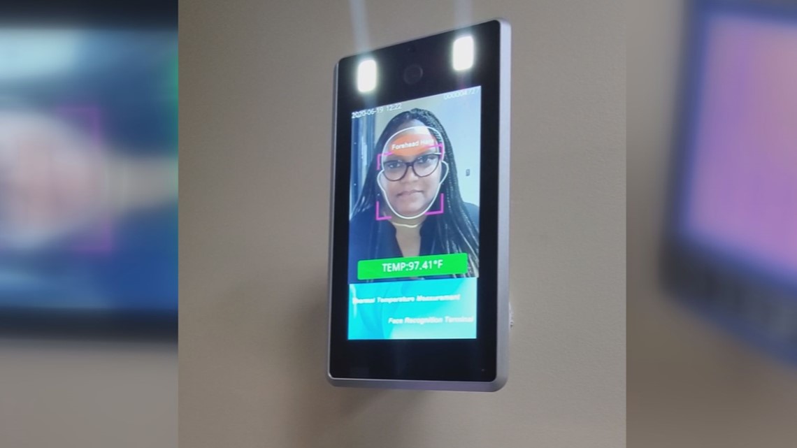New facial recognition device that takes temperature comes to ...