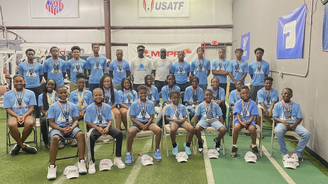 Local AAU Track Club is home to 50 All-Americans | wltx.com