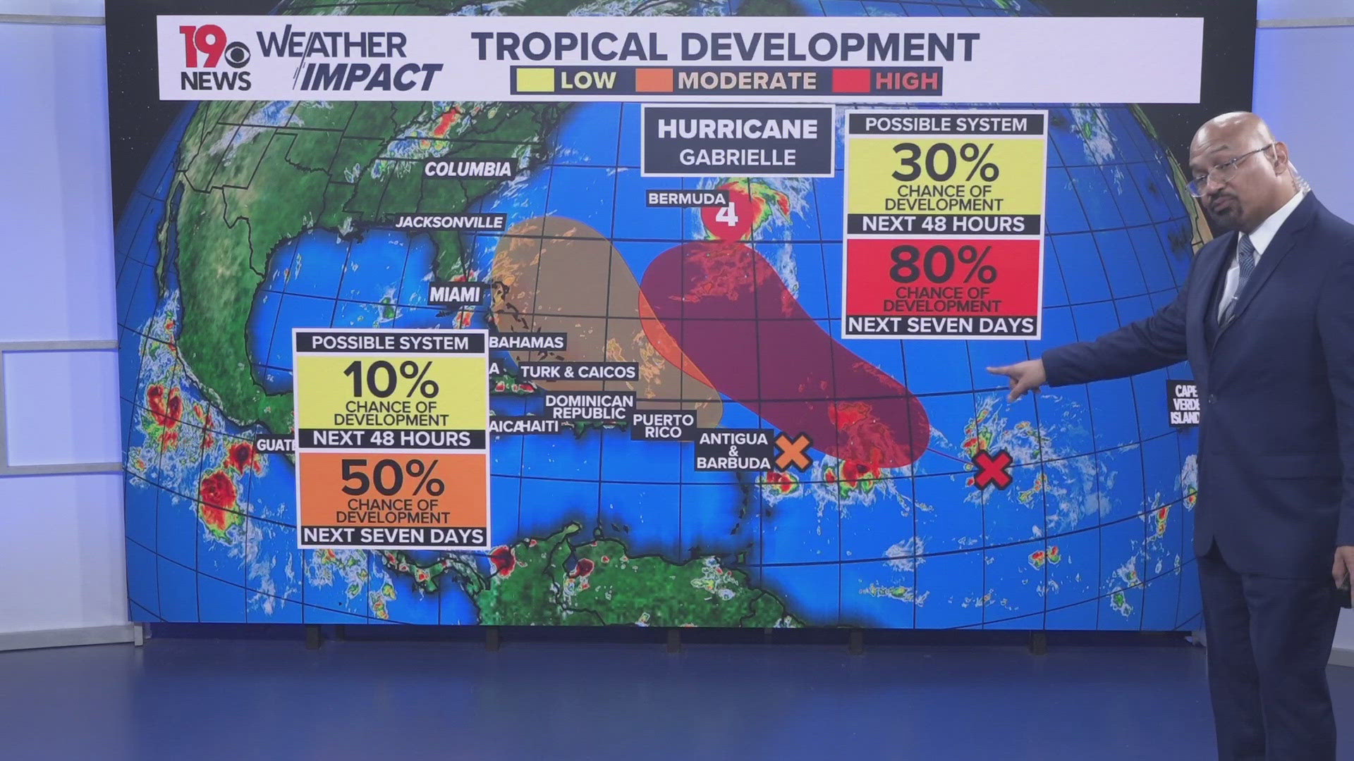 Tracking the Tropics: Latest on system in the Atlantic | wltx.com