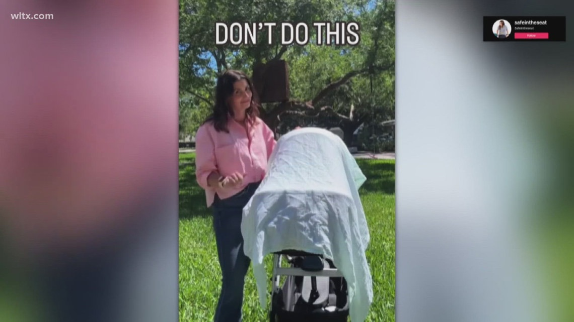 Keeping kids in strollers safe in summer heat | wltx.com
