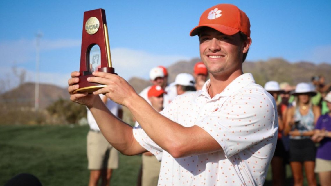 Clemson golfer wins NCAA individual championship | wltx.com