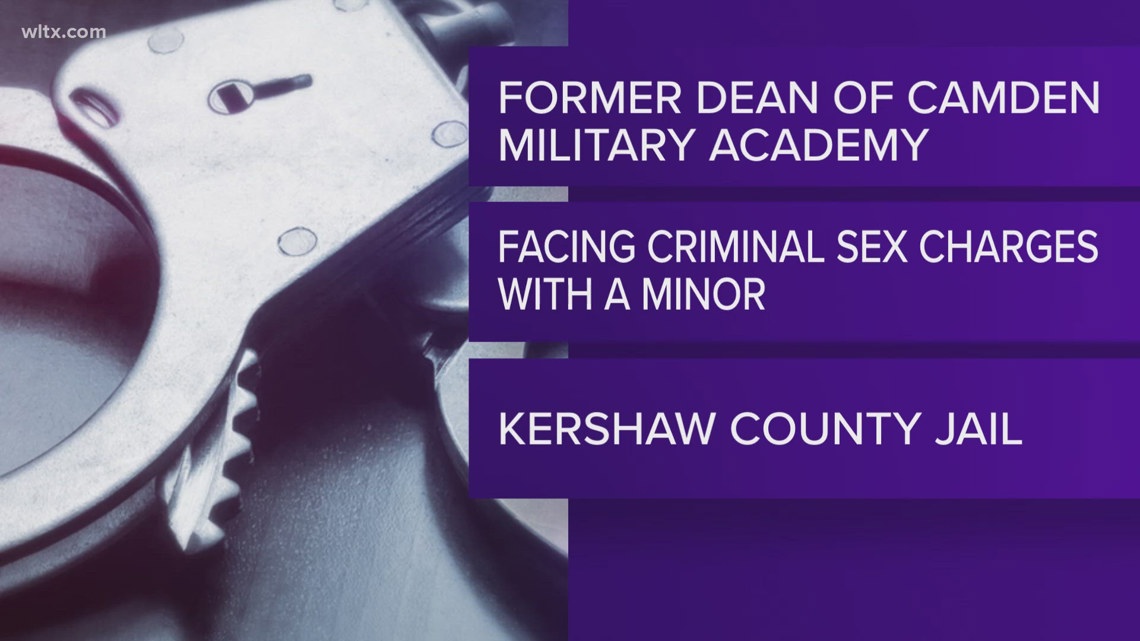 Former Camden Military Academy dean facing multiple sex crimes | wltx.com