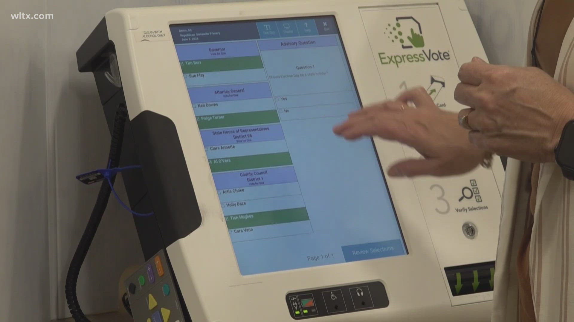 How ballots are counted during an election | wltx.com