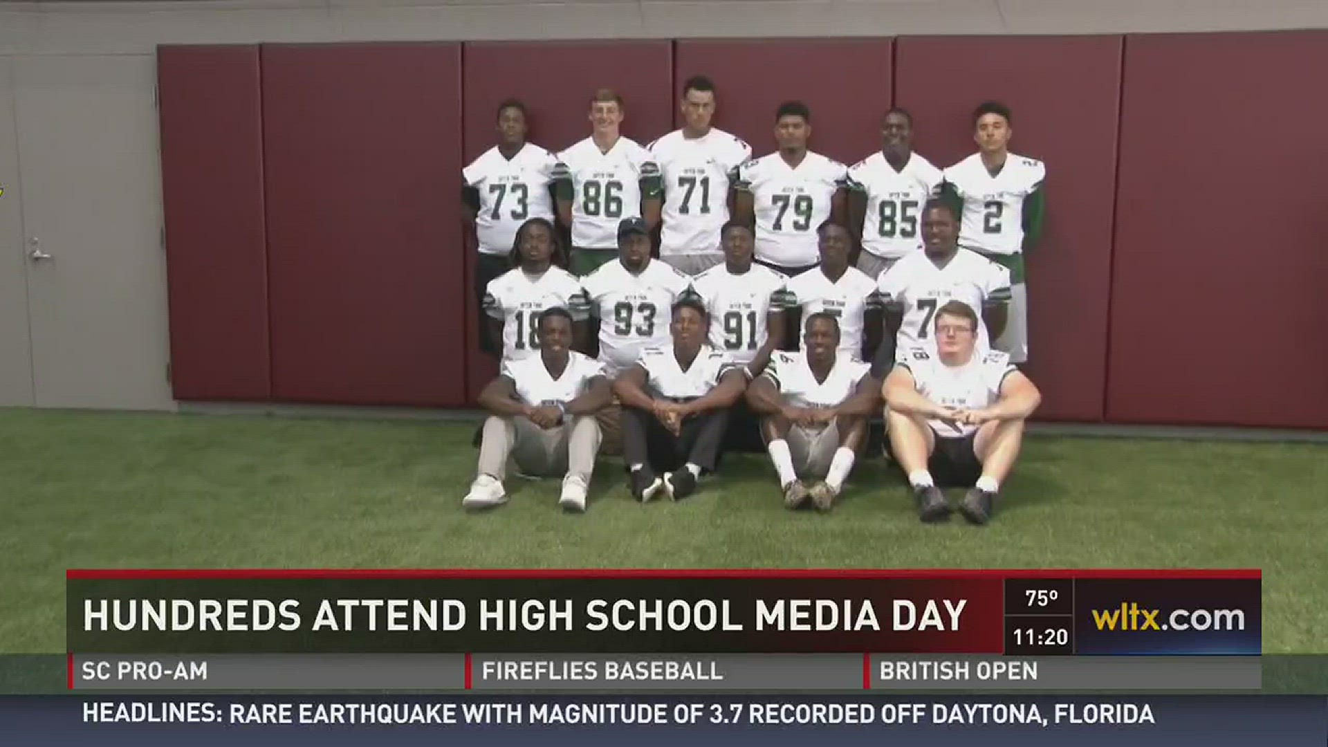 Hundreds of Athletes Attend High School Media Day at USC | wltx.com