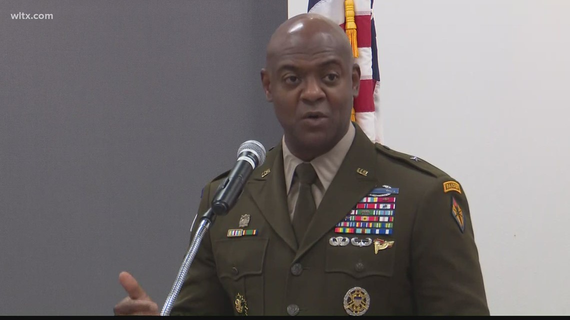 Brigadier General Beagle leaving Fort Jackson for NY | wltx.com