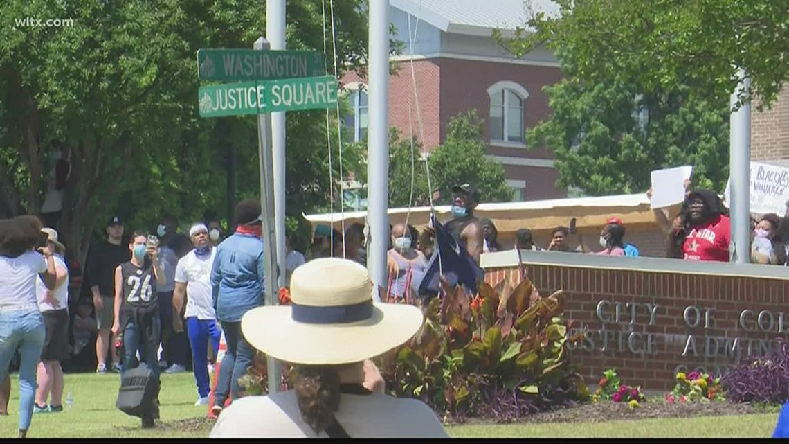 Columbia SC police officers injured in protests | wltx.com