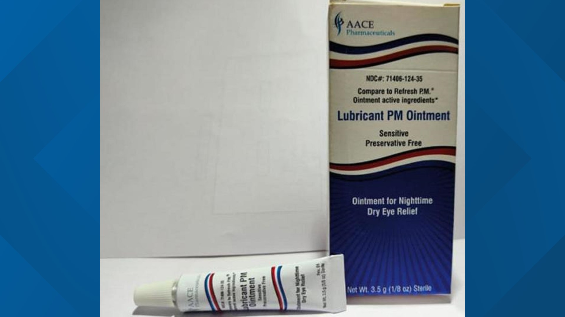 Eye ointments sold nationwide recalled due to an infection risk | wltx.com