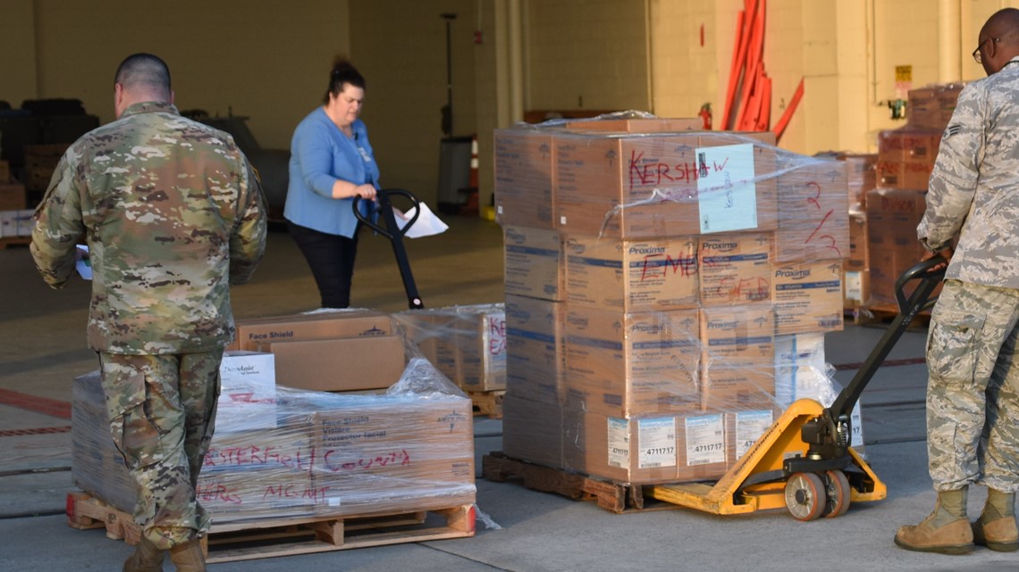 S.C. National Guard helping counties and agencies prepare, delivered ...