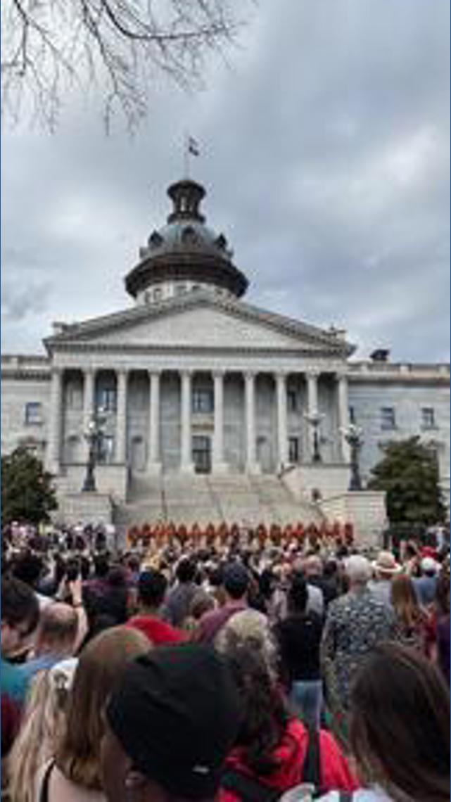 Peaceful gathering at State House unites South Carolinians in ...