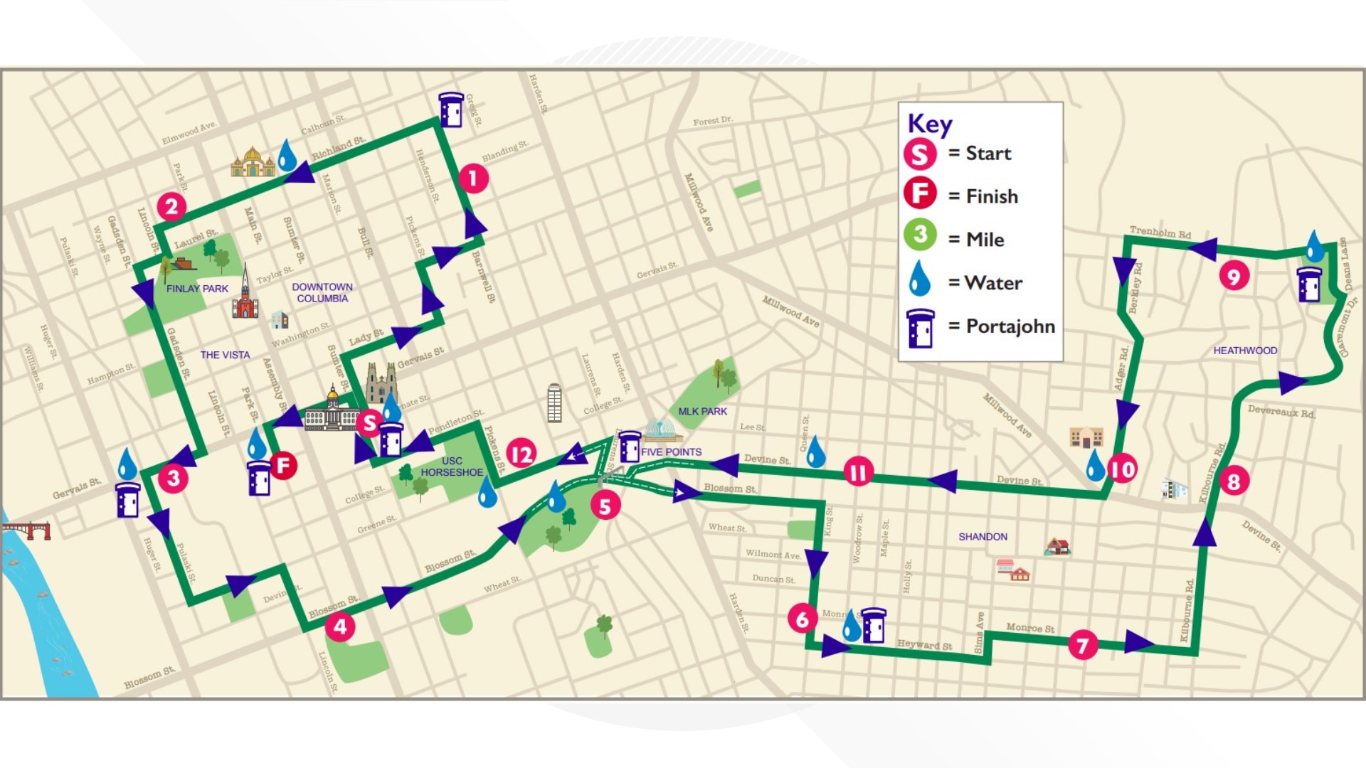 Governor's Cup half marathon in Columbia Saturday, April 13, 2024 ...
