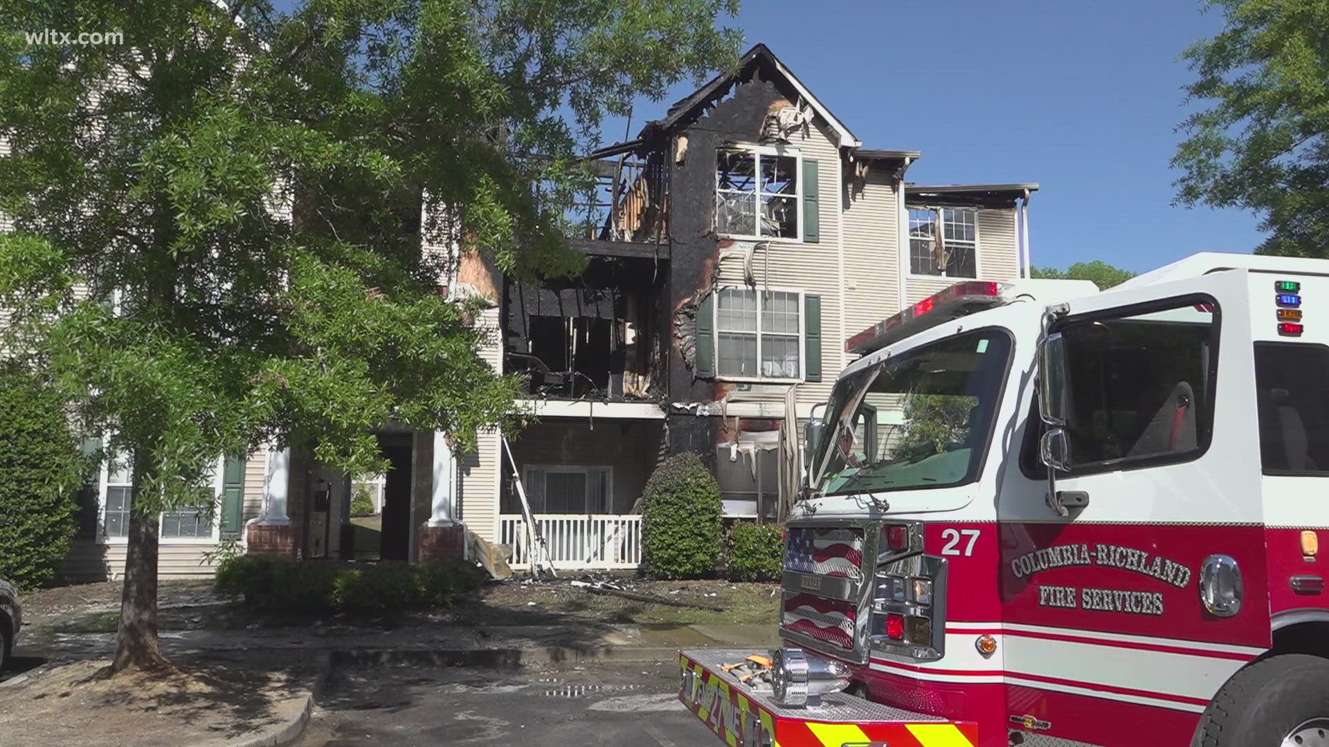 Fire displaces dozen families at Providence Park Apartments | wltx.com