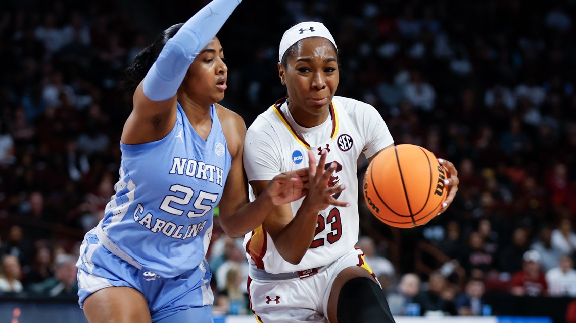 March Madness: South Carolina vs. North Carolina summary | wltx.com