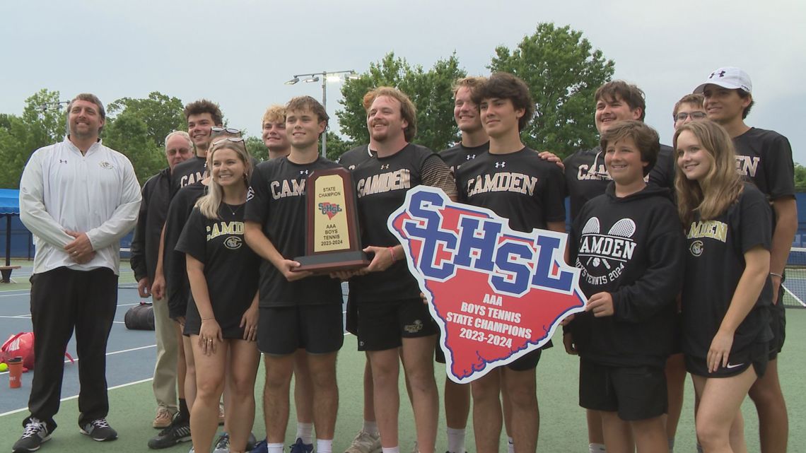 Weather delays and venue changes don't deter the Camden boys tennis ...