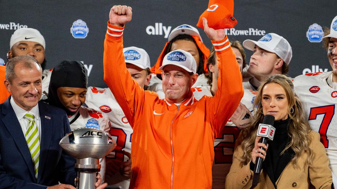 Clemson picked to add another ACC title to its trophy case | wltx.com