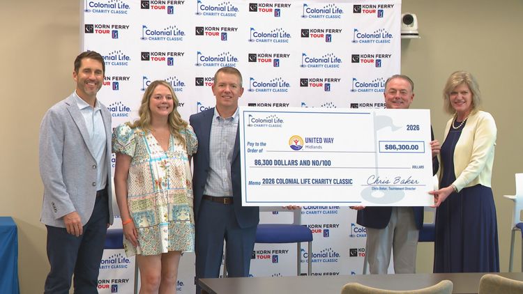 The Colonial Life Charity Classic generates a massive donation to the ...