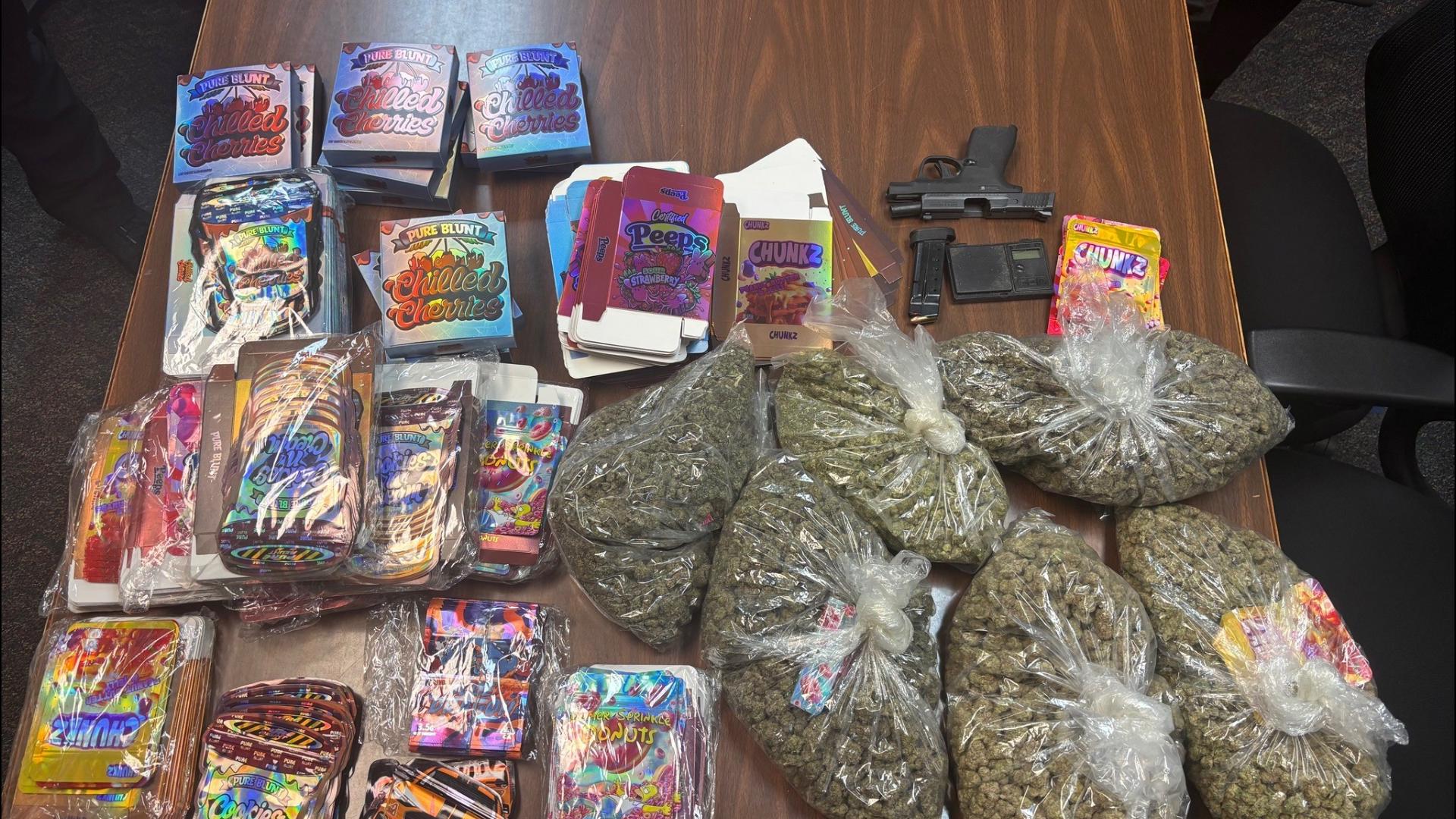 Domestic dispute call turns into 10-pound marijuana bust on ...