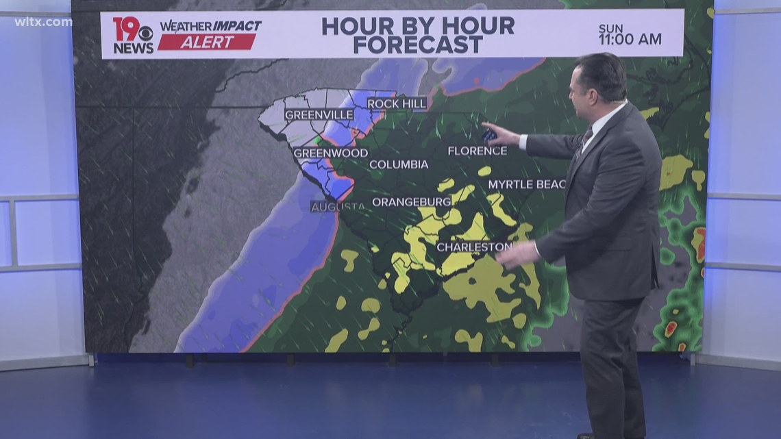 Latest on rain, snow mix potential in South Carolina | wltx.com
