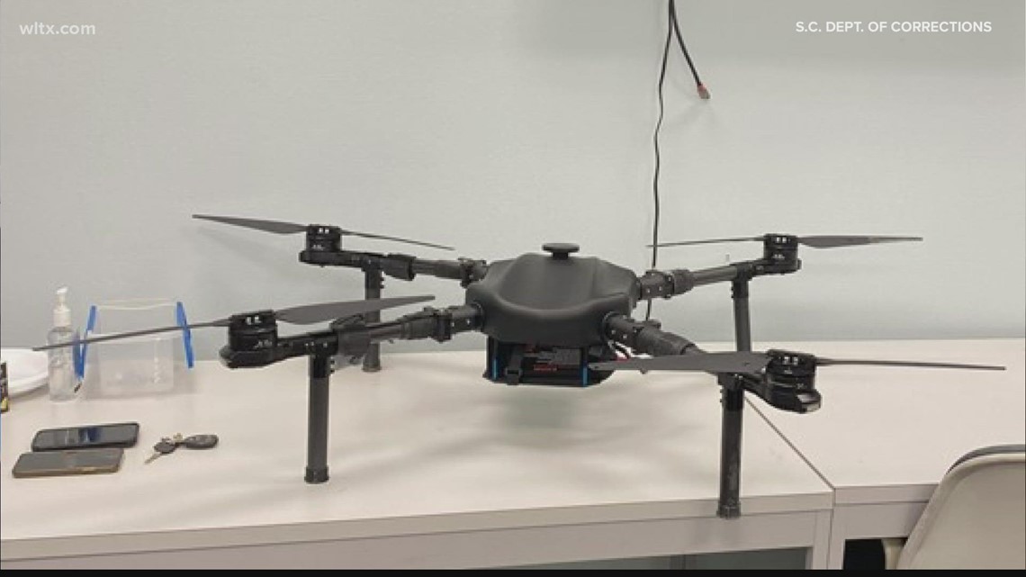 Flying drones deliver contraband to inmates in Lee County | wltx.com