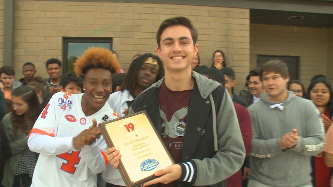 Caleb Brunson is the News19 Player of the Week | wltx.com