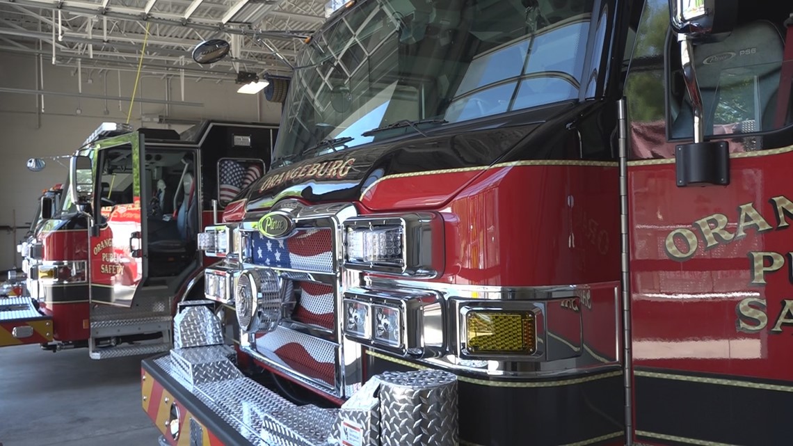 Orangeburg Department of Public Safety gets three new fire trucks ...
