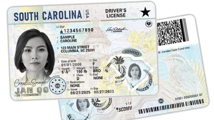 New design of South Carolina driver's licenses debuts | wltx.com