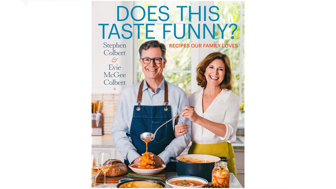 Stephen Colbert, wife Evie, publish family cookbook | wltx.com