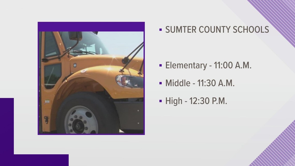 Midlands school districts plan early dismissal, e-learning days ...