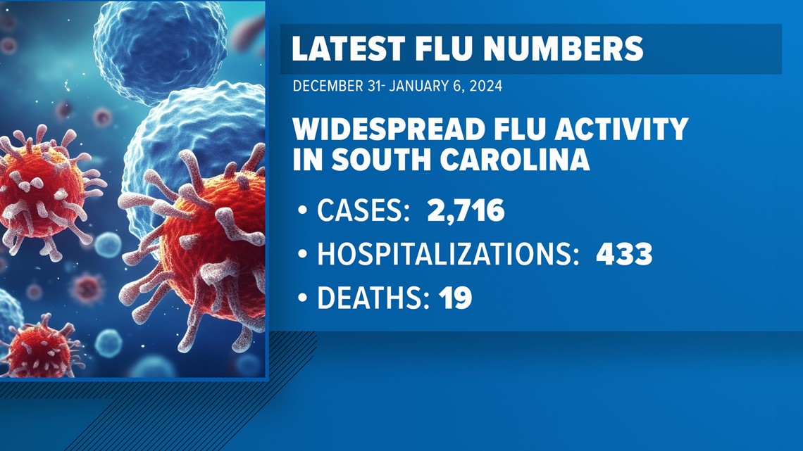 SCDHEC says respiratory cases remain high across the state | wltx.com