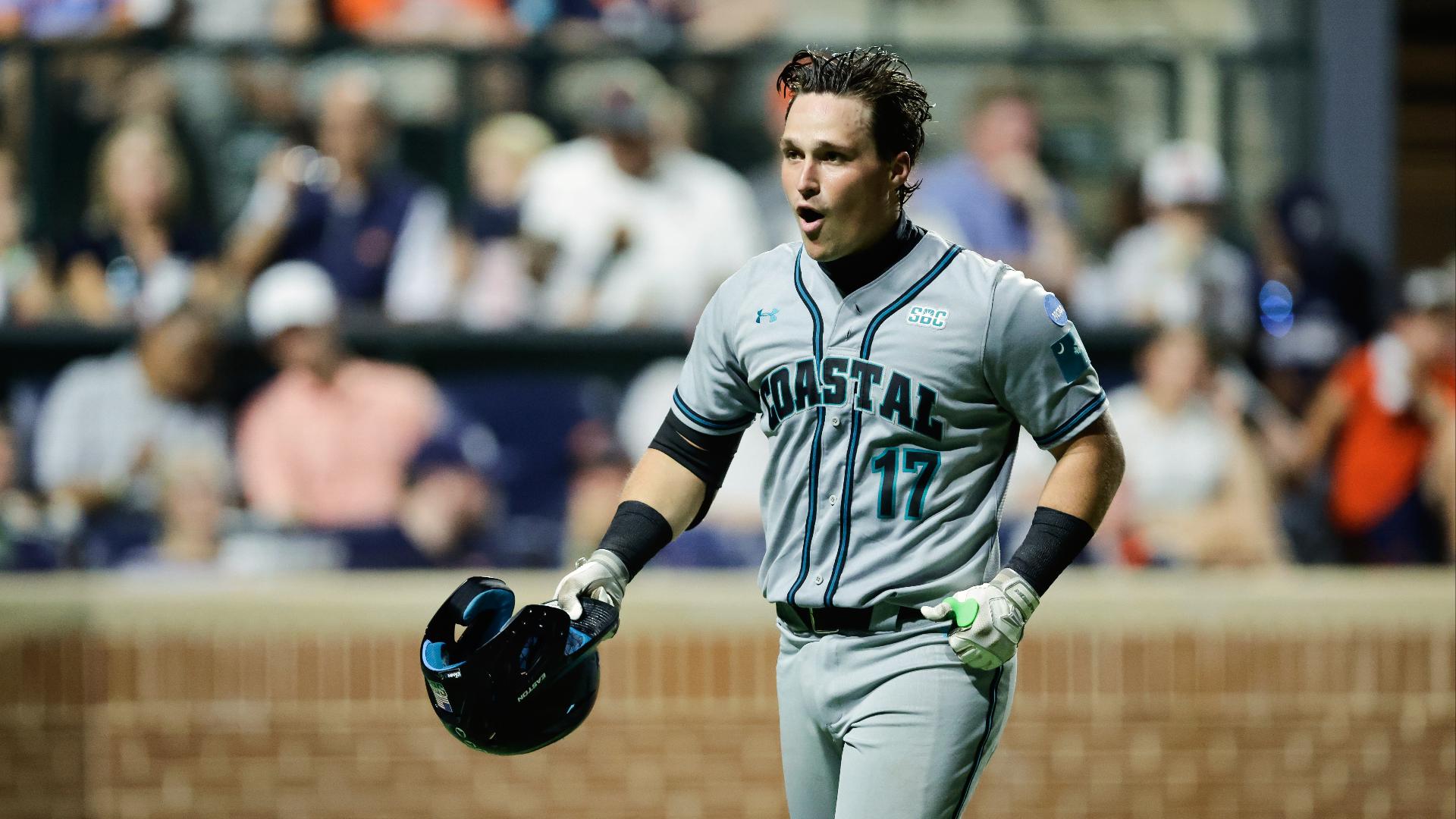 Coastal Carolina catcher is named the winner of the Buster Posey award ...