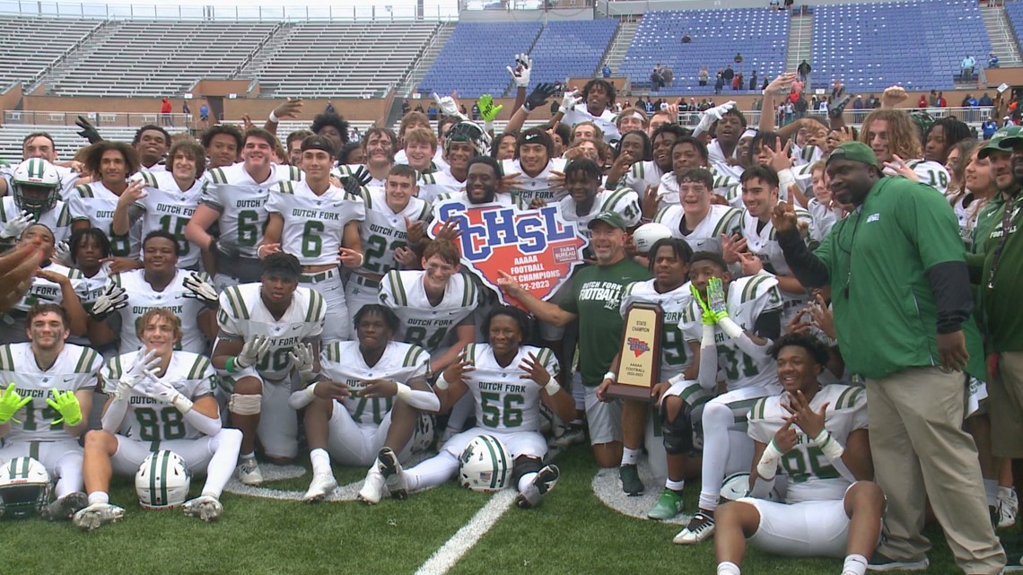 Dutch Fork beats Fort Dorchester for 5A South Carolina FB title | wltx.com