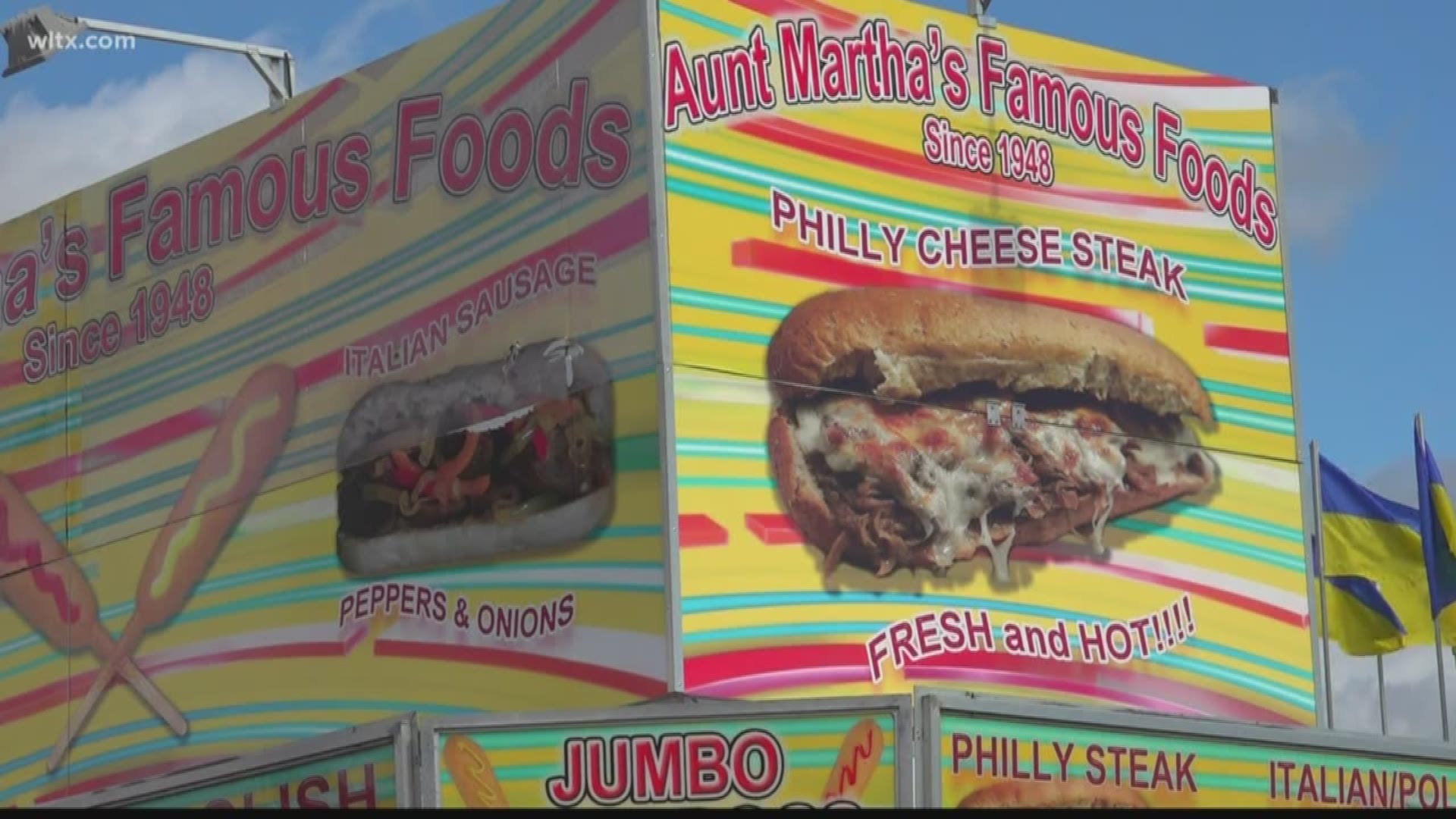 People enjoy their favorite foods at the South Carolina State Fair ...