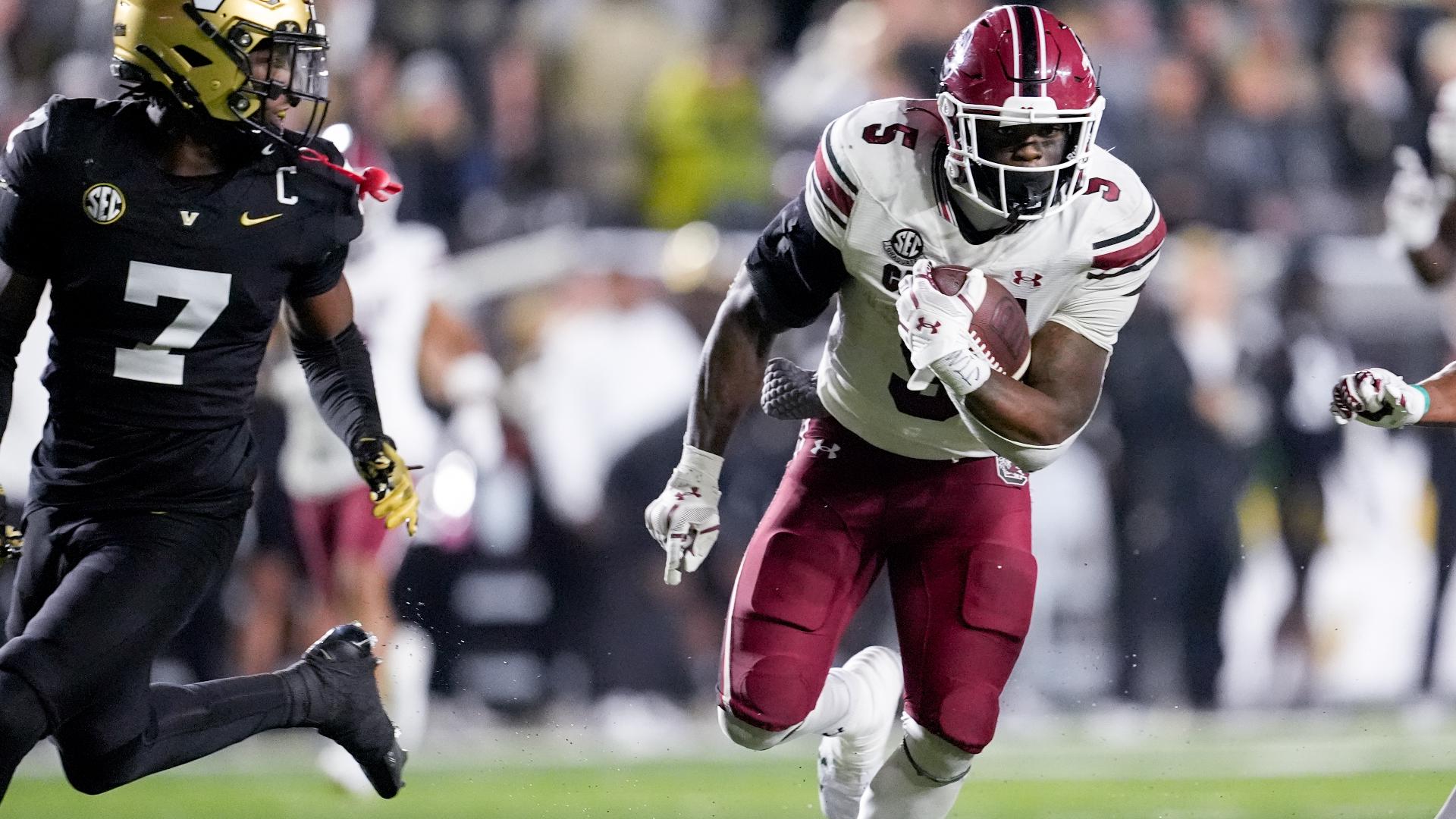 Raheim 'Rocket' Sanders taking off for the Gamecocks | wltx.com