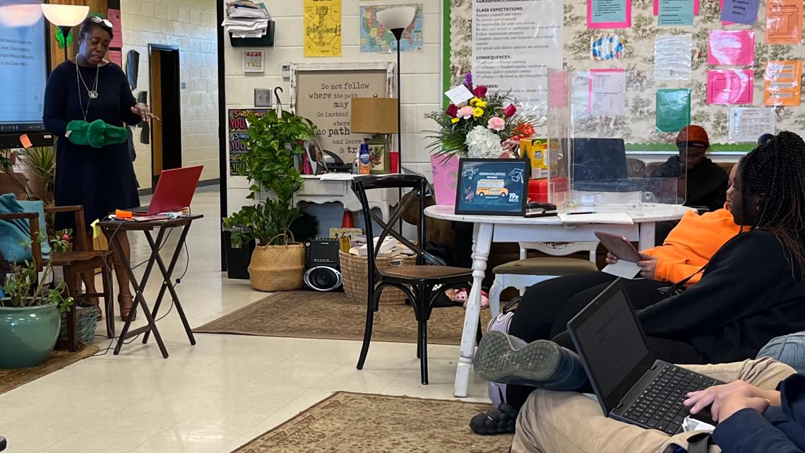 Lee Central High School teacher Zenobia Johnson-McKnight | wltx.com