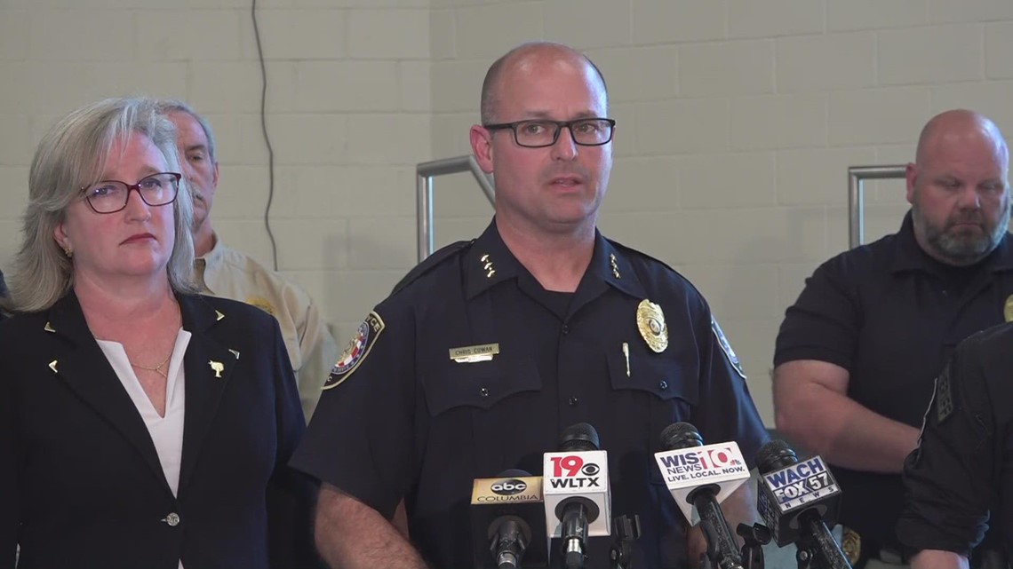 Cayce Police chief provides update on death of Officer Drew Barr | wltx.com