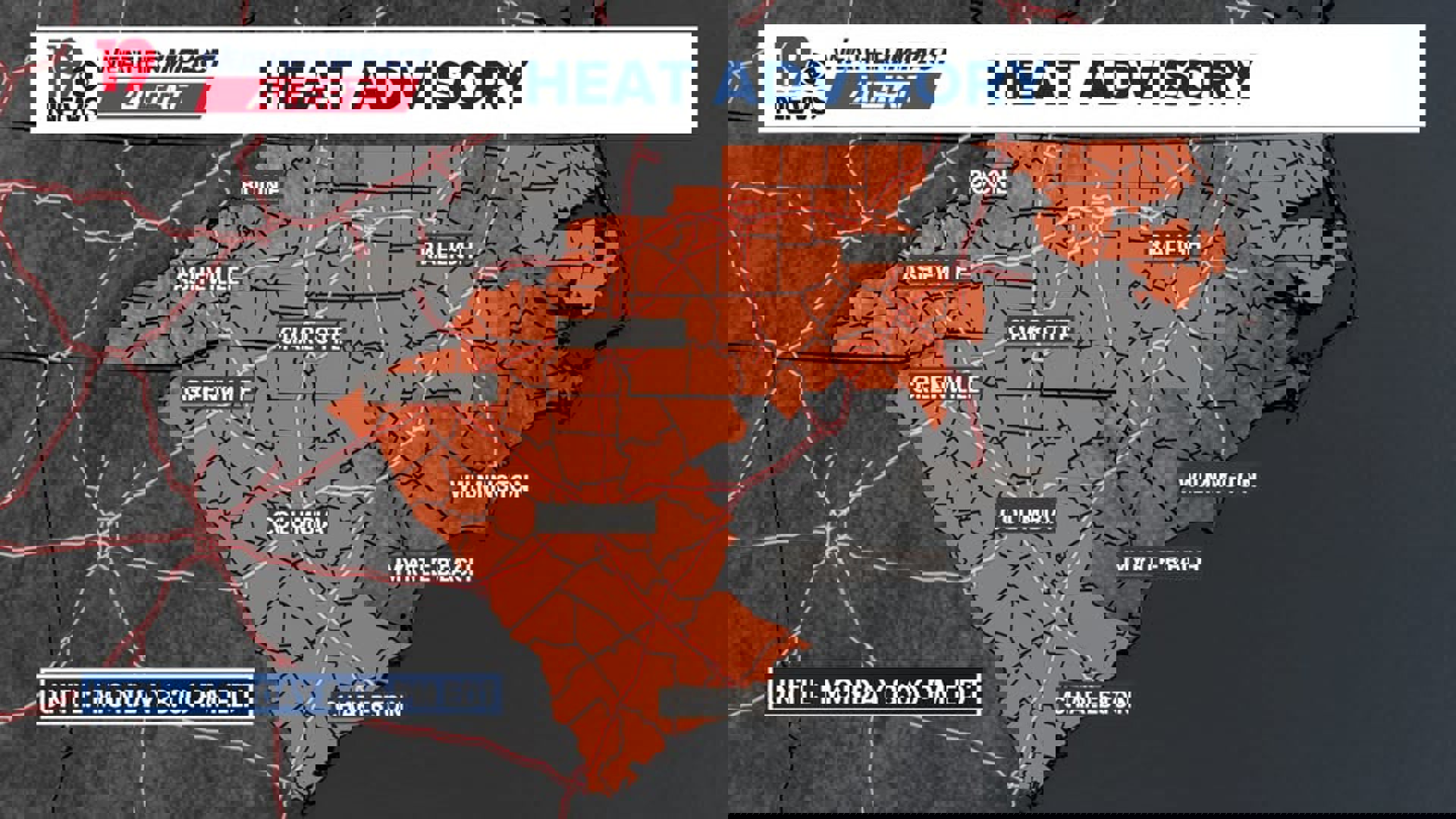 Last week of July starts out with oppressive heat, possible storms ...