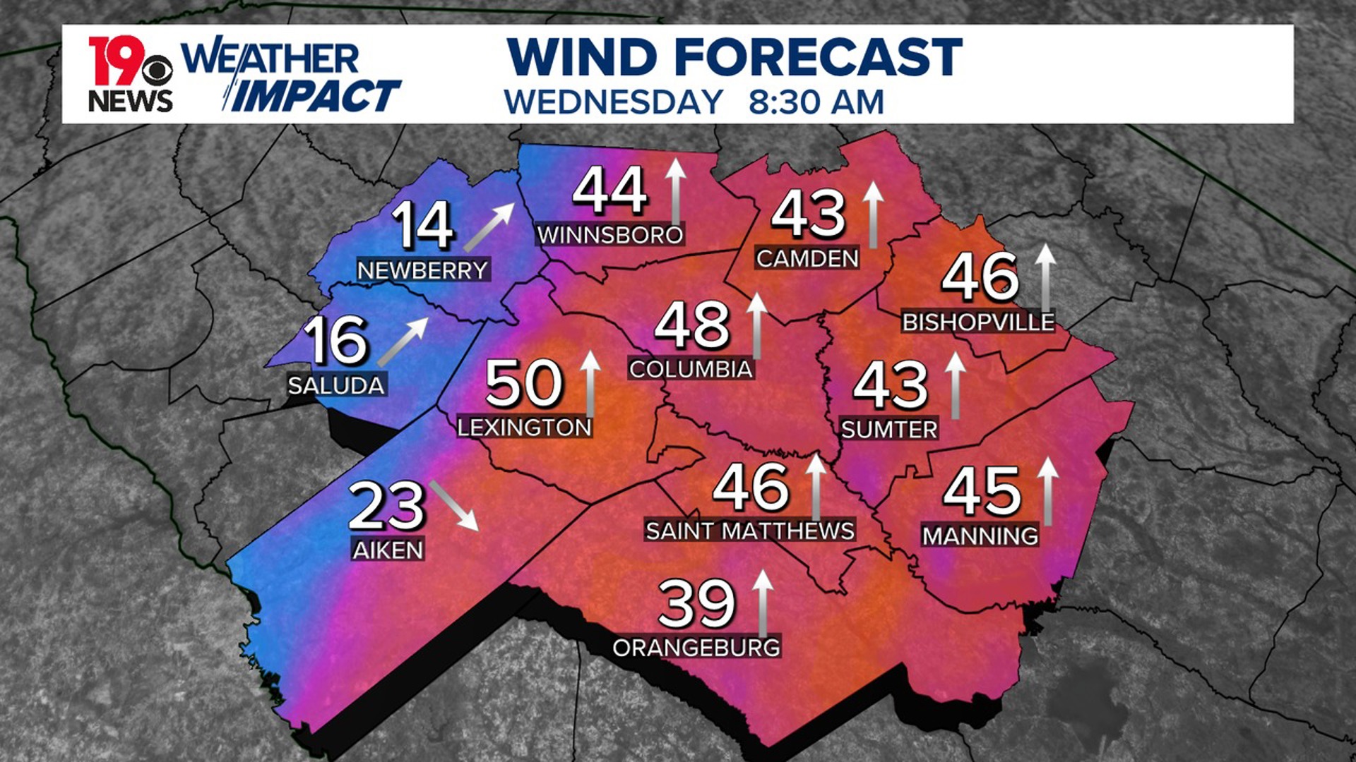 Storms forecast for South Carolina: Severe weather possible Wednesday ...