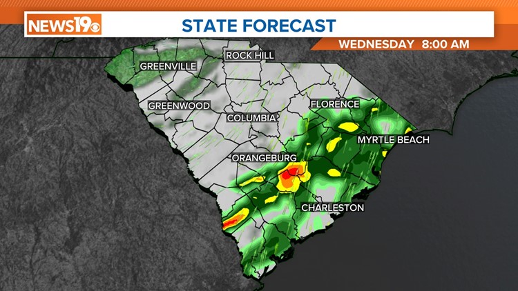 Severe Weather Possible for Parts of South Carolina Wednesday | wltx.com