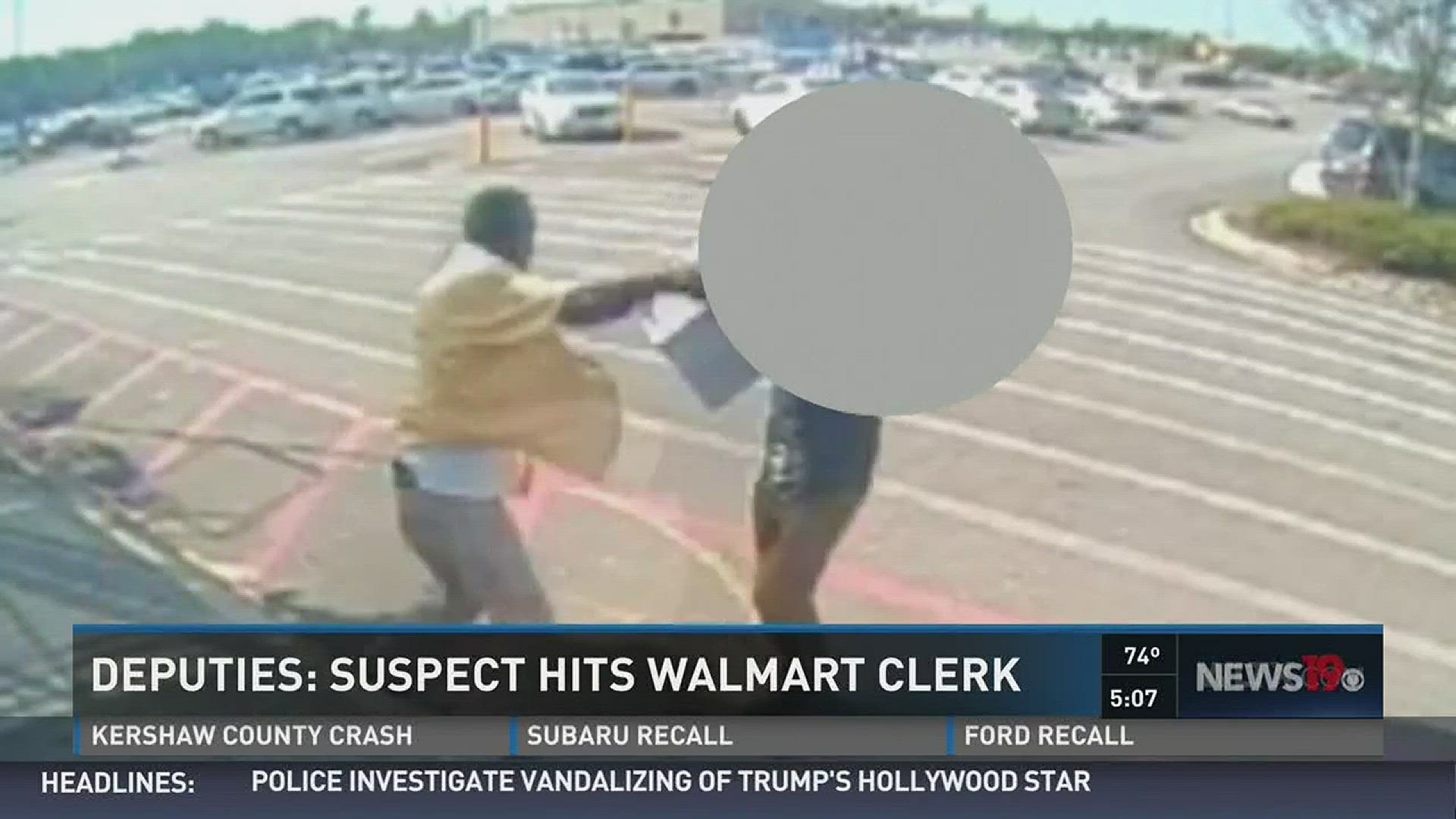 Deputies: Suspect Hits Walmart Clerk with Stolen Item | wltx.com