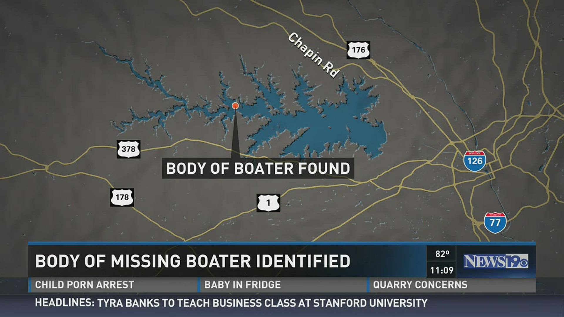 Body of Missing Boater Found in Lake Murray | wltx.com