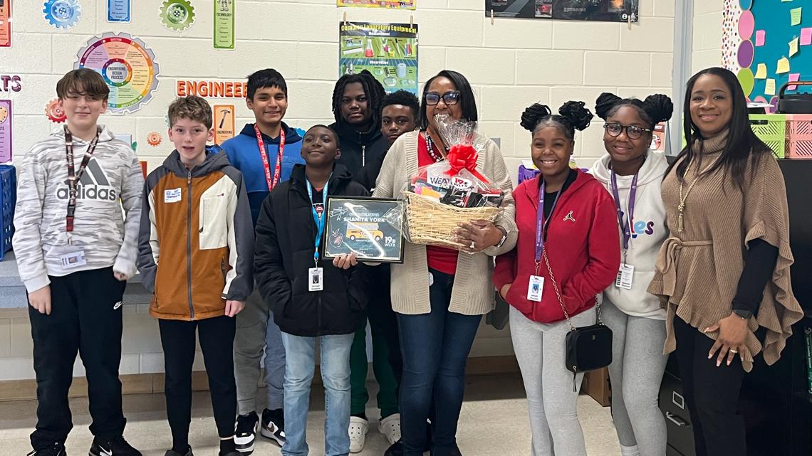 Shanita York with Dent Middle School is News19's Teacher of the Week ...