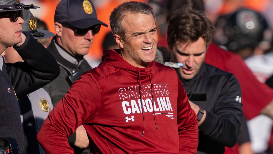 Shane Beamer reaction to College Football Playoff Ranking | wltx.com