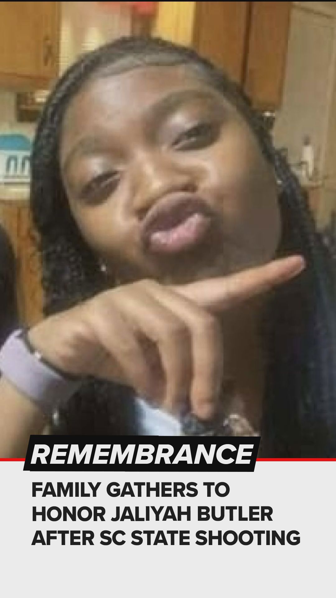 Family gathers to honor Jaliyah Butler after South Carolina State ...