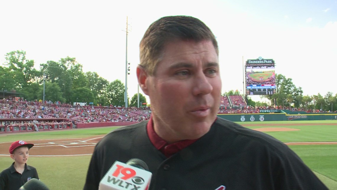 Kip Bouknight and his family share in his moment | wltx.com