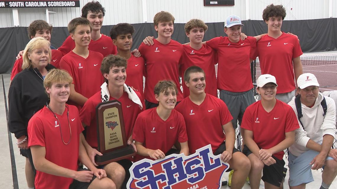 A.C. Flora tennis caps off a perfect season with a championship ...