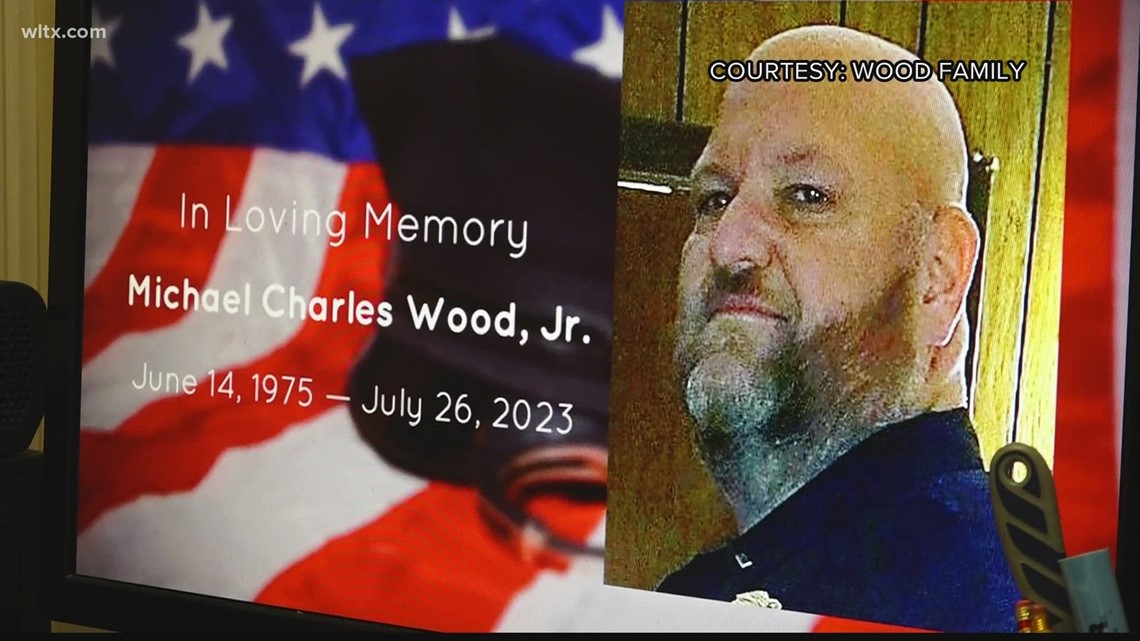 Newberry Police Lt. Michael Wood's family speaks, mourns loss | wltx.com
