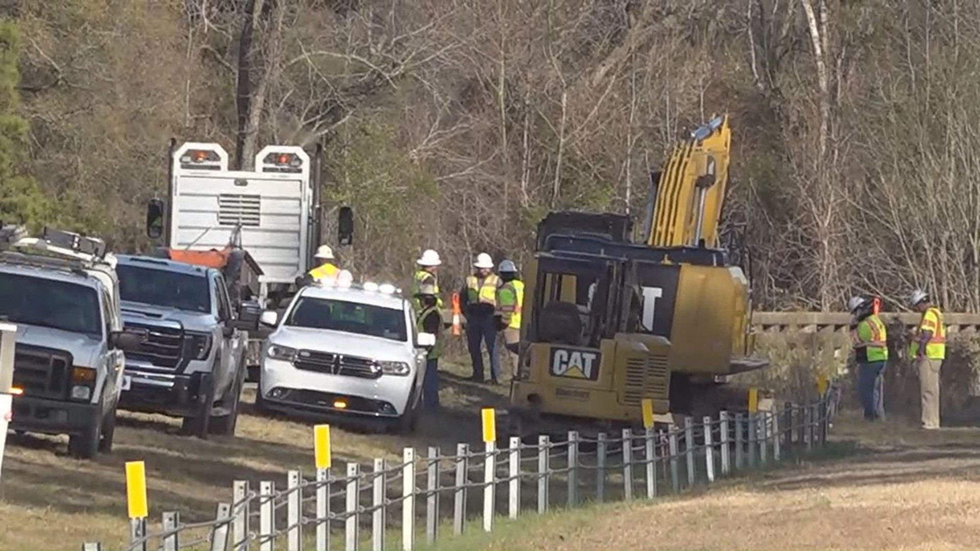 Westbound bridge on I-20 near Camden, South Carolina closed for ...