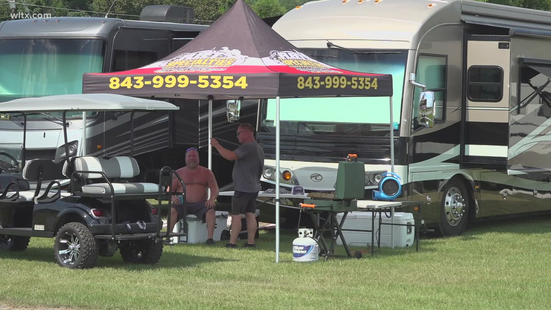 Gamecock fans set up RVs early ahead of South Carolina vs. SC State ...
