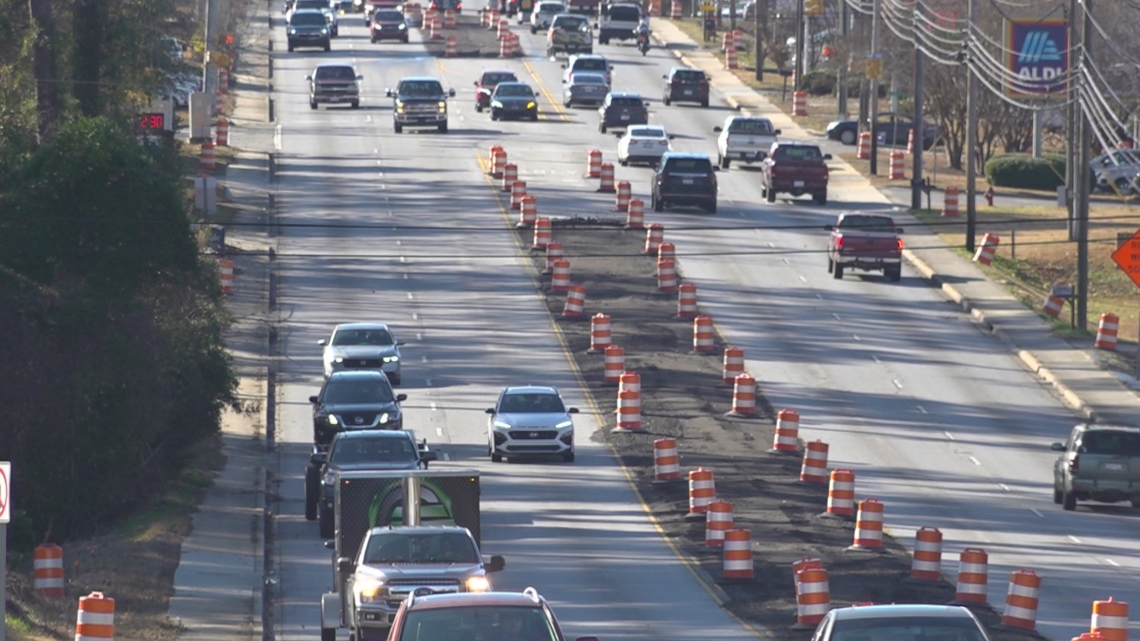 Augusta Road will see improvements in 2025. | wltx.com