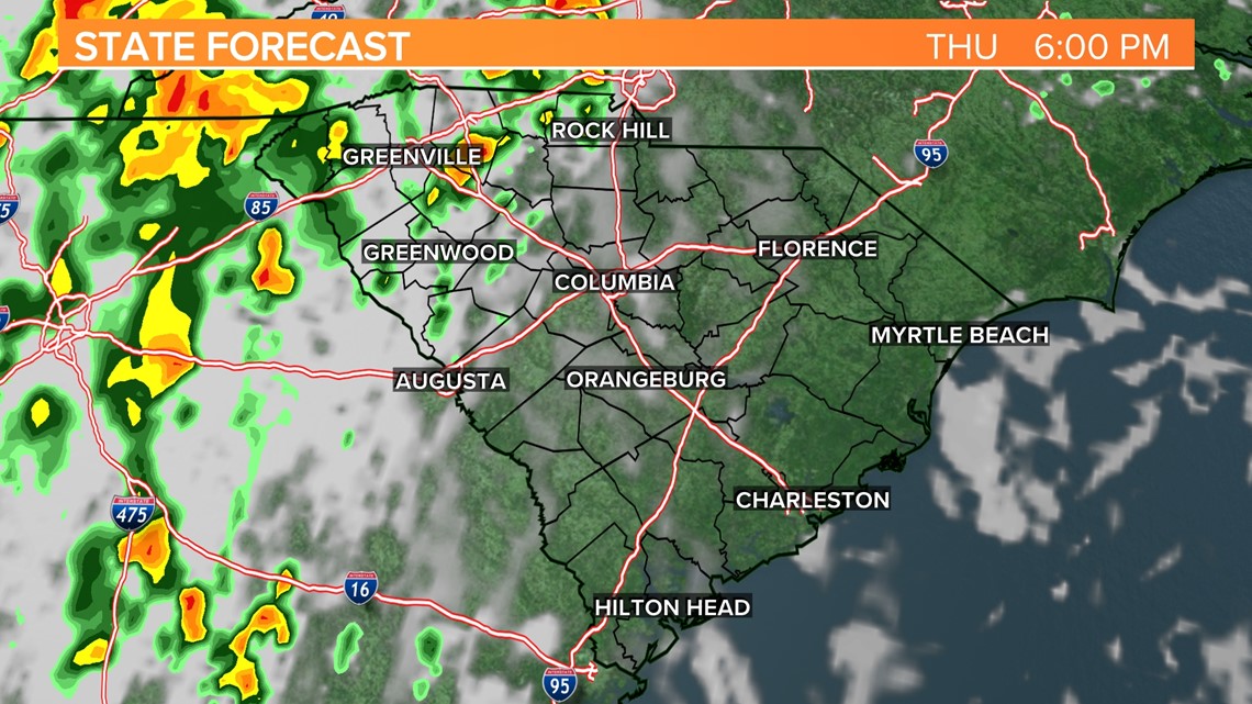 Mostly Cloudy, Warm Wednesday | wltx.com